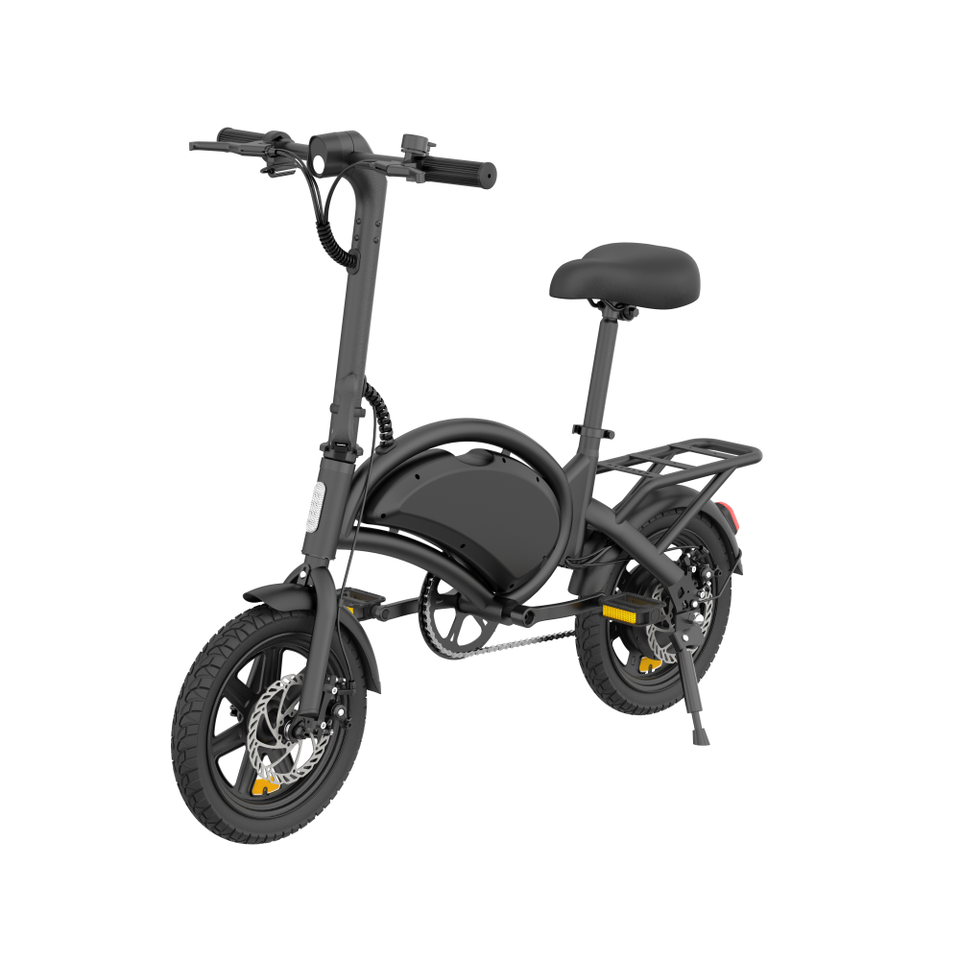 For D3F Mini Electric City Bike with Dual Disc Brake Brushless Motor ...