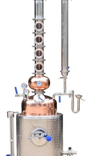 100L Electric Heating Distiller for Wine, Rum, and Whiskey - Efficient ...