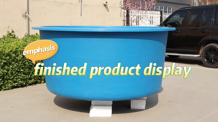 KX Fiberglass Tanks for Shrimp Hatcheries & Fish Breeding