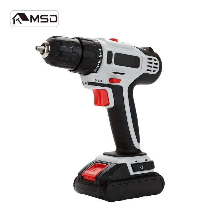 Industrial Cordless Drill Kit Tool Set with Li-ion Battery Including ...