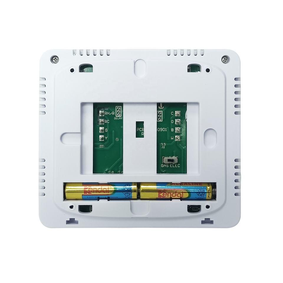 LCD FCU Manual Heating 24V Room Thermostat for Underfloor Water Heating ...