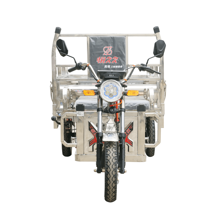 Latest 60v Electric Tricycle Open Body 1.6m Cargo Electric Tricycle ...