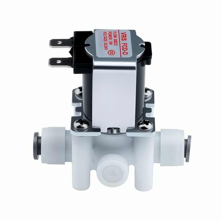 24v Quick Fit Water Dispenser Purifier Flush Solenoid Valve for Water ...
