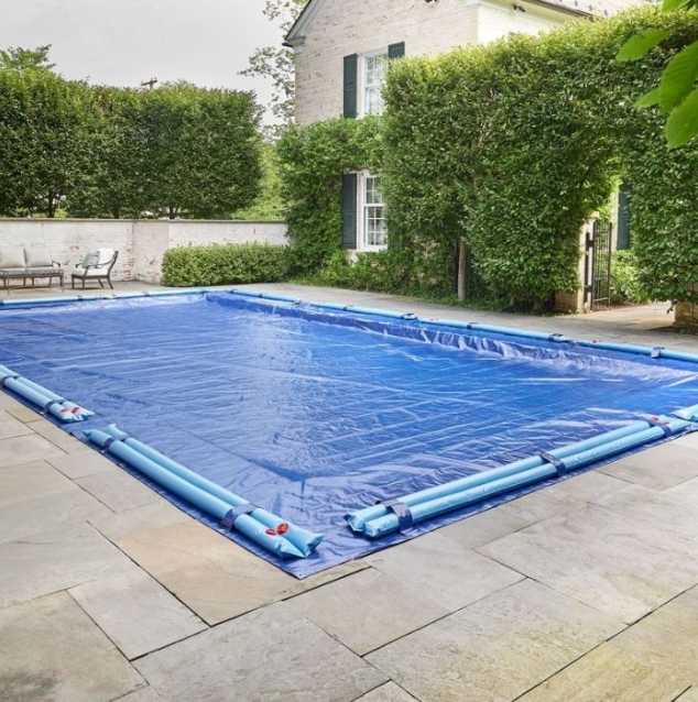 Heavy Duty Winter UV Resistant Tarp Pool Cover for Above & In-Ground ...