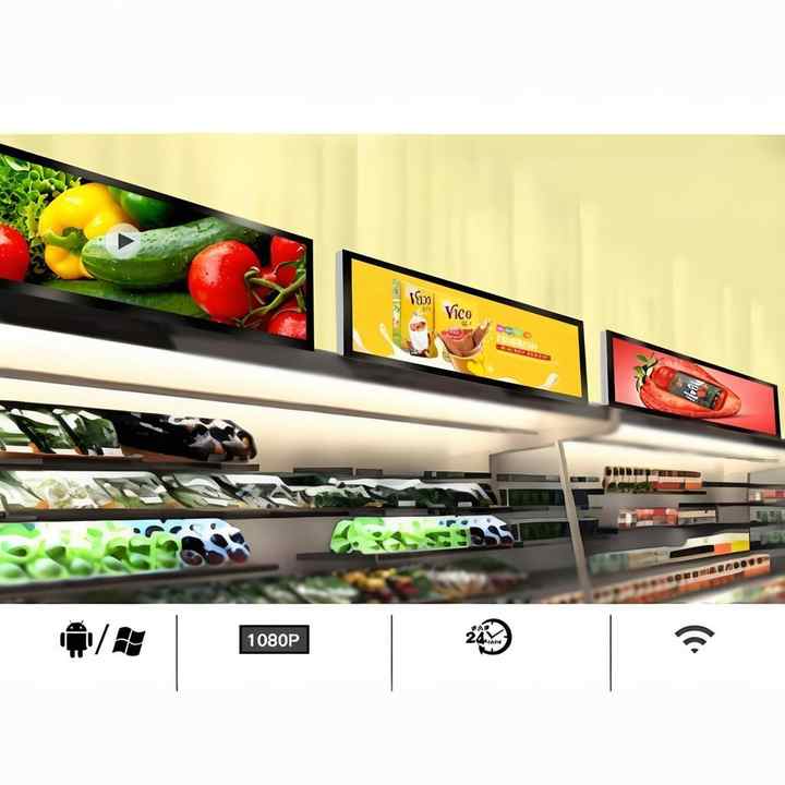 Customizable Digital Signage Advertising Display Screens for Retail Car ...