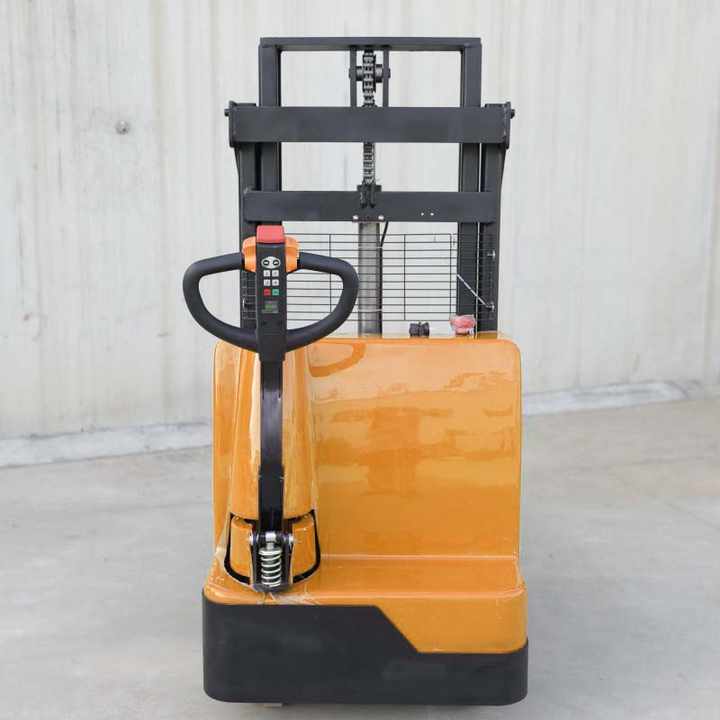 Full Electric Pallet Stacker, 1500kg 2000kg Capacity 3m Lift Height ...