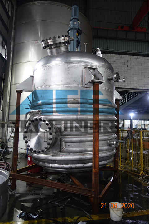 Stainless chemical reactor 500l 1000l 2000l industrial organic reaction ...