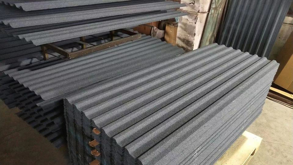 Building Material Metal Roof Tile Sheet Metal Roofing Type Galvanized ...