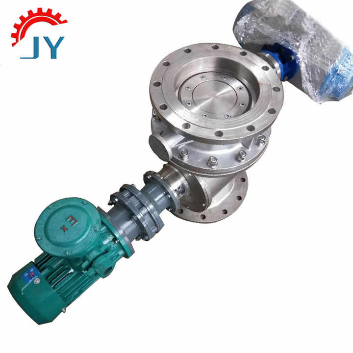 Cyclone Ash Discharge Dust Rotary Star Unloader New Motor and Bearing ...