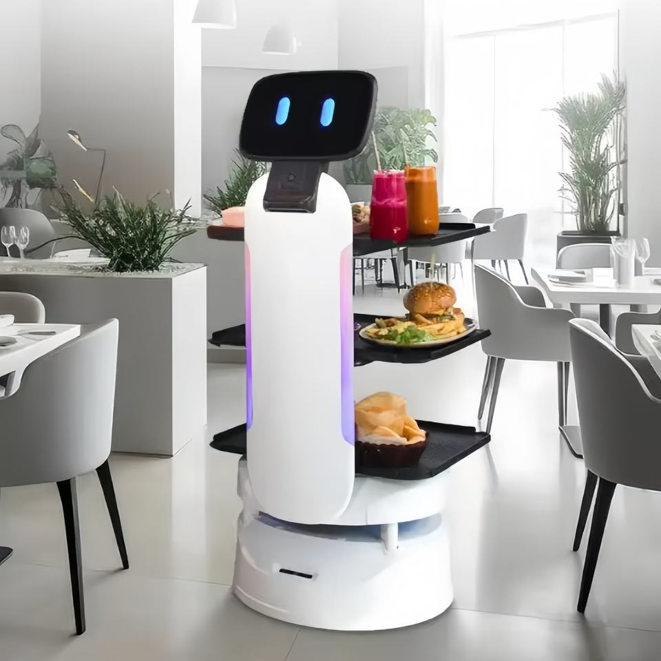Large Intelligent Multi-Function Robot for Hotels Restaurants Catering ...