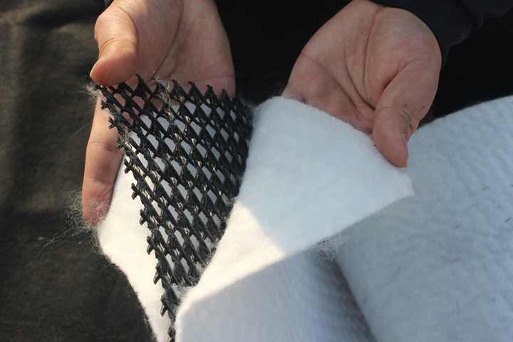 Three Dimension Composite Drainage Net Geocomposite Drainage Liners ...