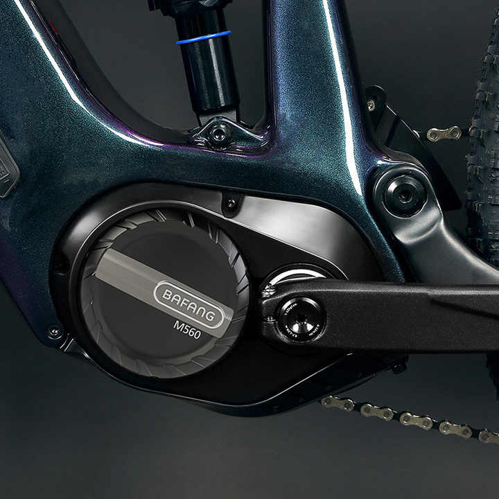EM10 Electric Tricycle Carbon Fiber Soft Tail Octagon Mid-Mounted M560 ...