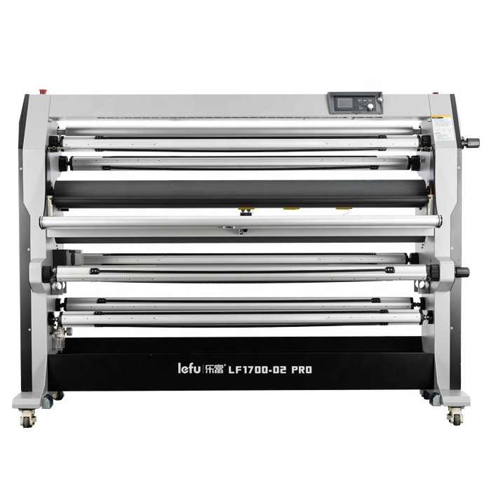 LF1700-D2 Pro Roll to Roll Double Sides Laminating Machine Easy Operate ...