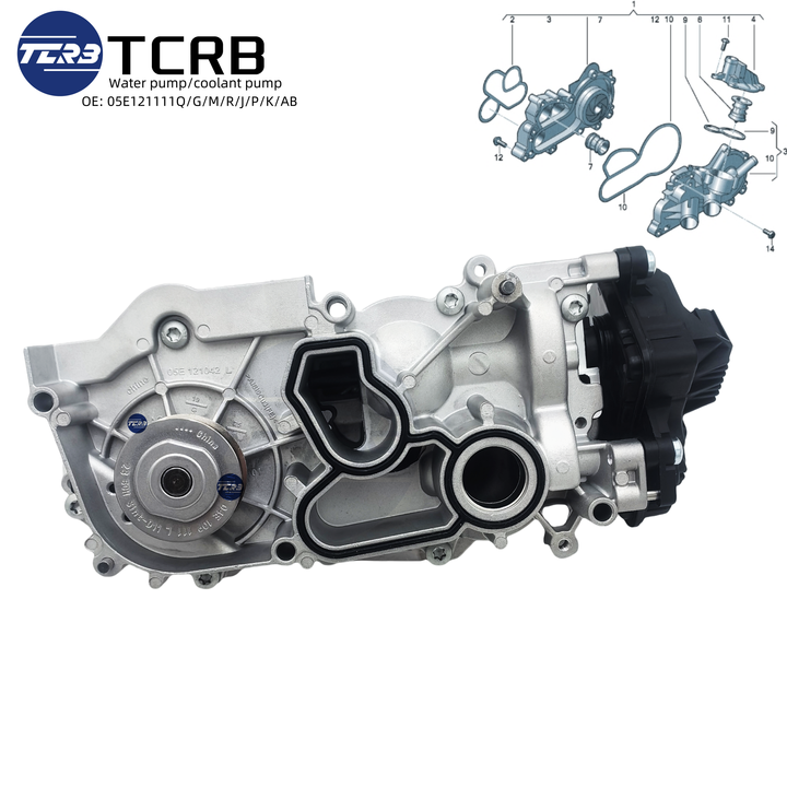 New Engine Water Pump for Skoda Seat A1 A3 Q2 Polo EA211 1.5 TSI L4 ...