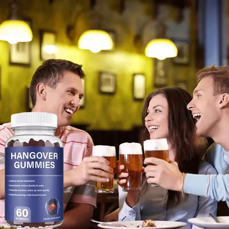 Wholesale Adult Alcohol Hangover Gummy Supplements Hangover Relief ...
