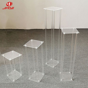 Buy Freestanding Clear Acrylic Pillars with Custom Designs - Alibaba.com