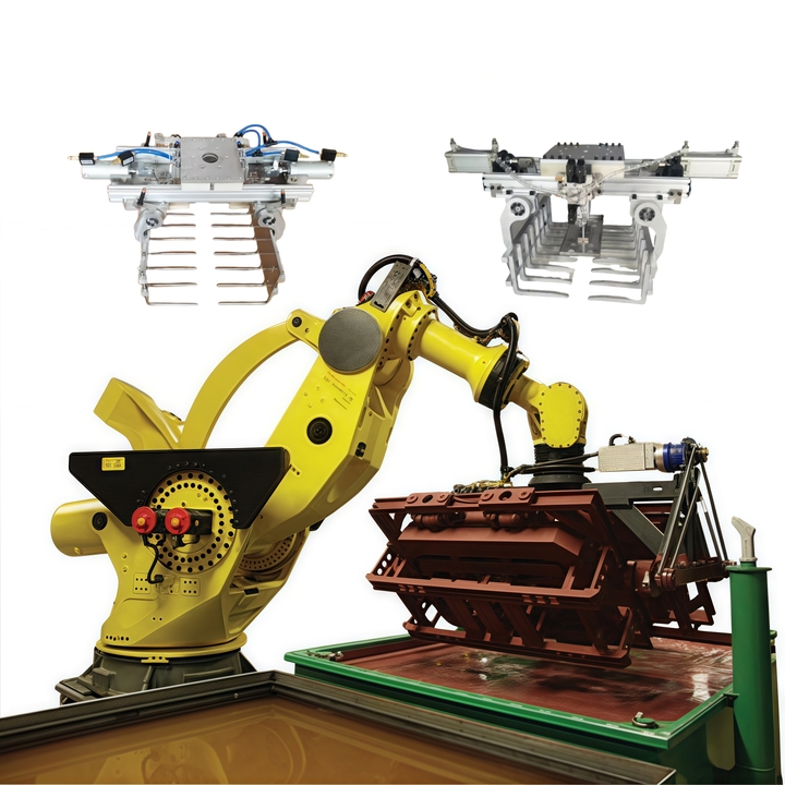 Customized Robot Gripper Fanuc M-2000iA/1200 Payload 1200kg Heavy 6 ...
