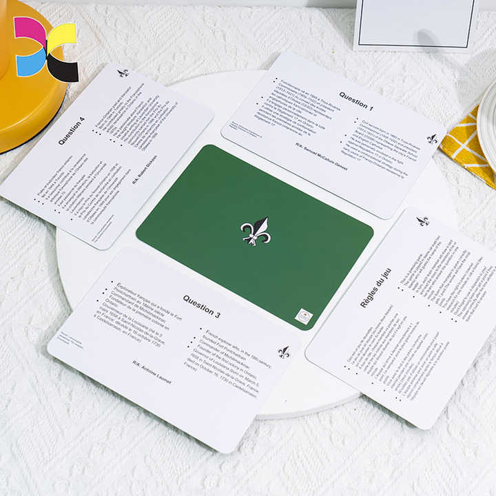 Handcrafted Deluxe Custom Card Game Sets Luxury Boxed Board Game Cards ...