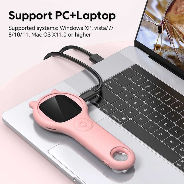 ANESOK 355 Kids Microscopes Toy Magnifying Glass Led Light Insect ...