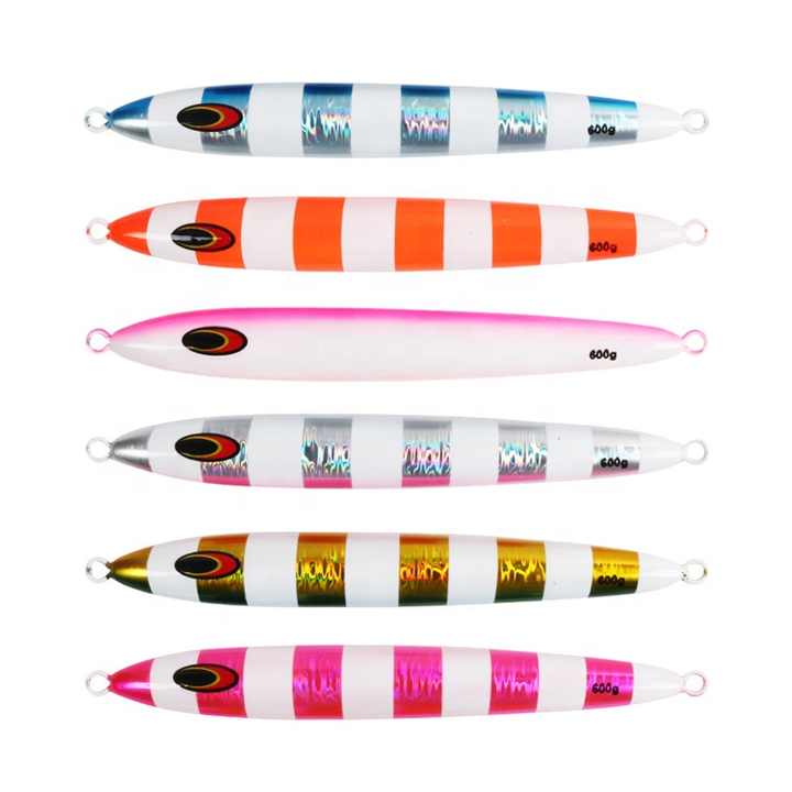 Big Game 600g 700g Deep Sea Glow Metal Heavy Slow Fall Trolling Jigging ...