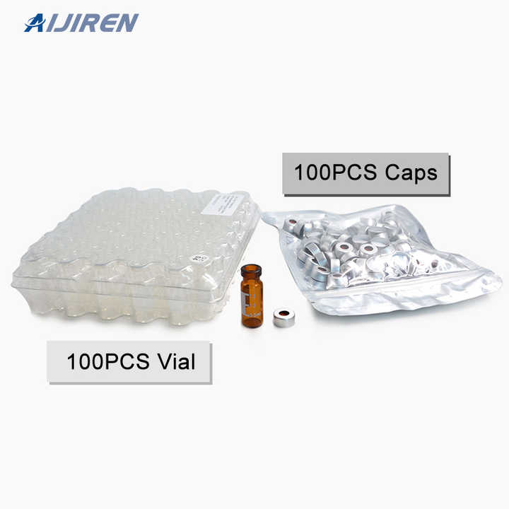 China Best Sale Aijiren 11mm Crimp Top Glass Sample Vial 2ml for HPLC ...
