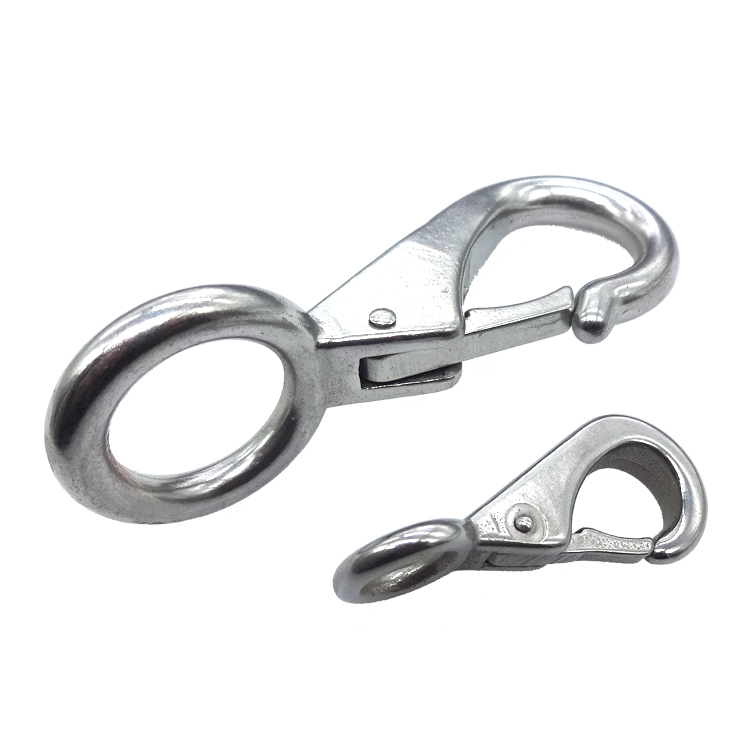 304 Stainless Steel #2 Marine Hook Fixed Eye Boat Accessories Products ...