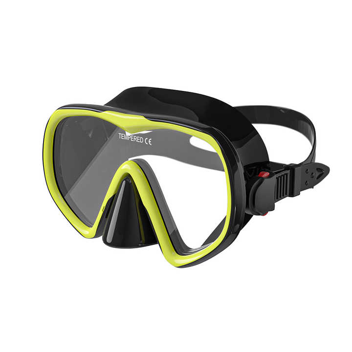 New Sports Scuba Gear Silicone Single Lens Mask for Adults