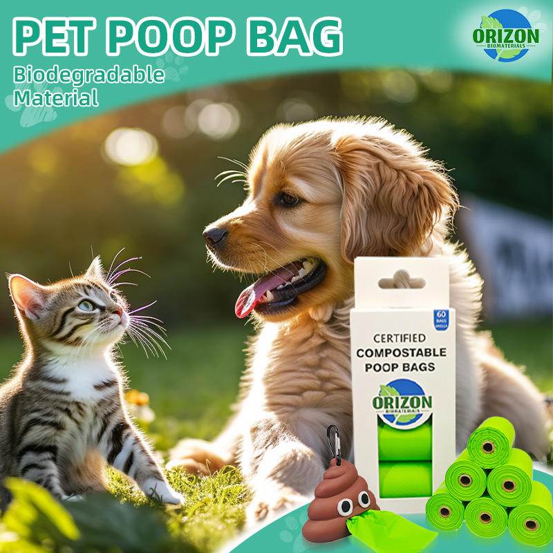 ORIZON Biodegradable Dog Poop Bags Eco-Friendly Compostable Leakproof ...