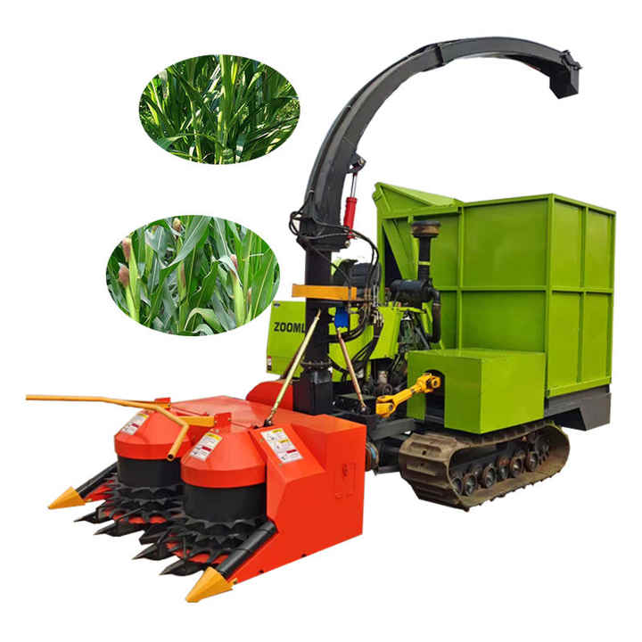 2 Stroke Rice and Wheat Tractor Mounted Mini Combine Harvester