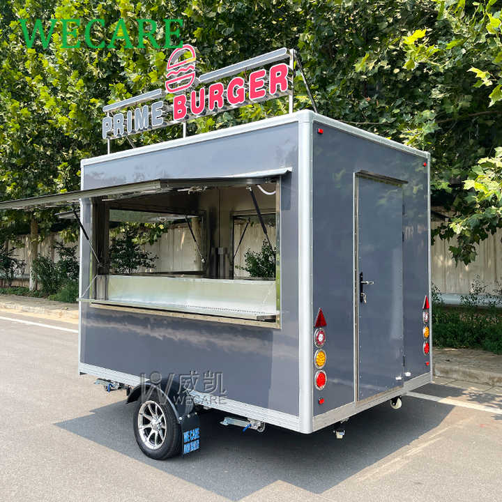 WECARE Food Trailers Fully Equipped - Mobile Dining Solutions