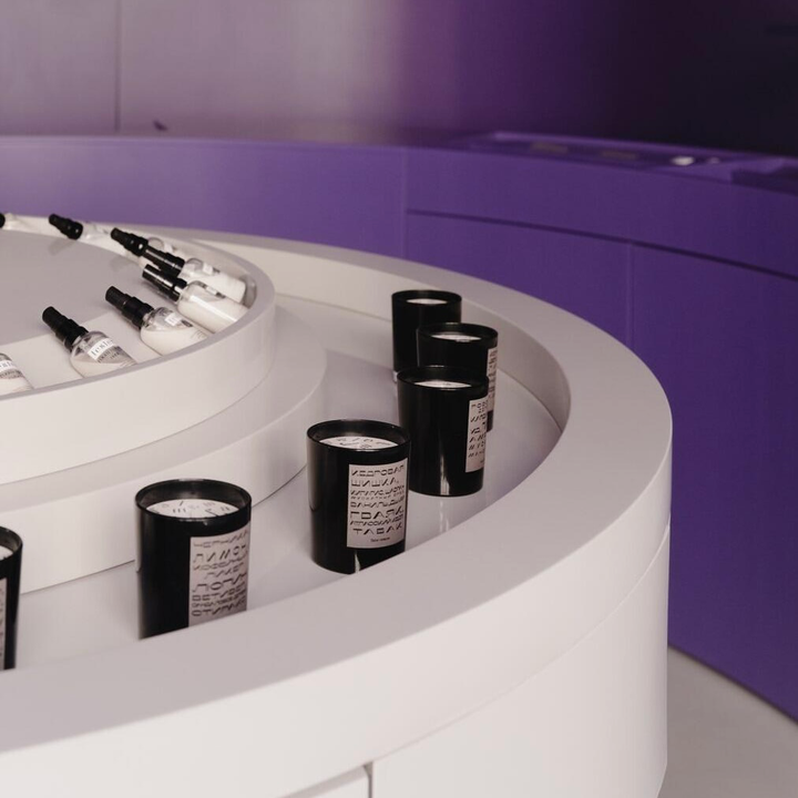 M&S Luxury Fragrance Tester Display Cabinet Island Shop Furniture LED ...