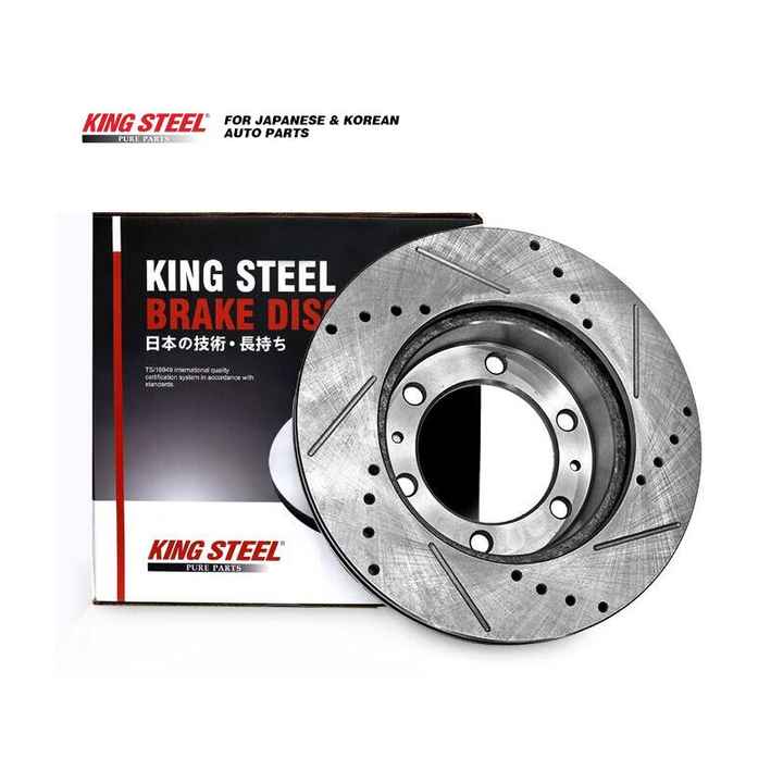 KINGSTEEL OEM 43512-0K060 Brake Discs for Toyota HILUX