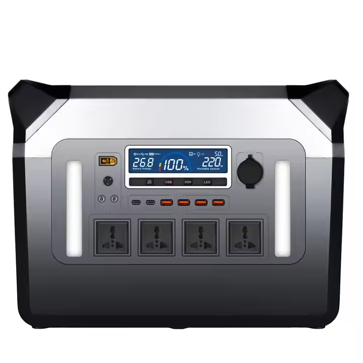 3000w Portable Power Station Solar Generator Portable Power Station System Portable Power ...