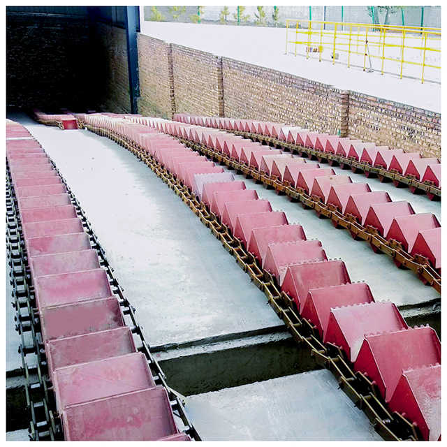 China Industrial Plate Link Chain Bucket Elevator High Lifting Conveyor ...