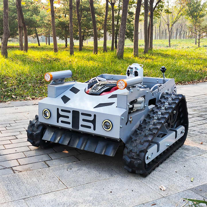 All Terrain Ai Remote Lawn Mower With Engine 550mm 800mm Remote Control ...