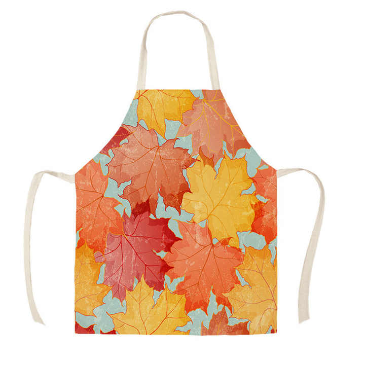 Creative Colorful Elegant Flower Bouquet Linen Apron To Figure Making ...
