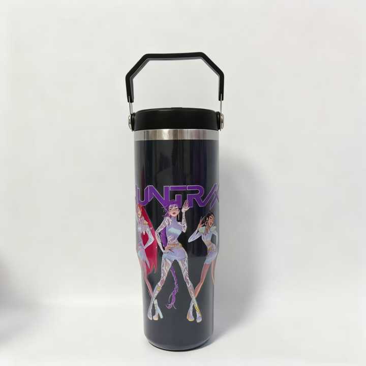 K-Pop Devil Hunter 304 Stainless Steel Insulated Cup 40oz Portable Car ...