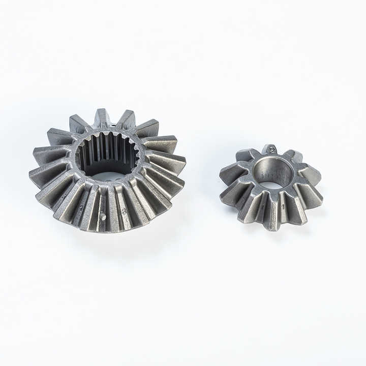 Straw Cutters Pinion Angular Bevel Gears Forging Large Bevel Gear