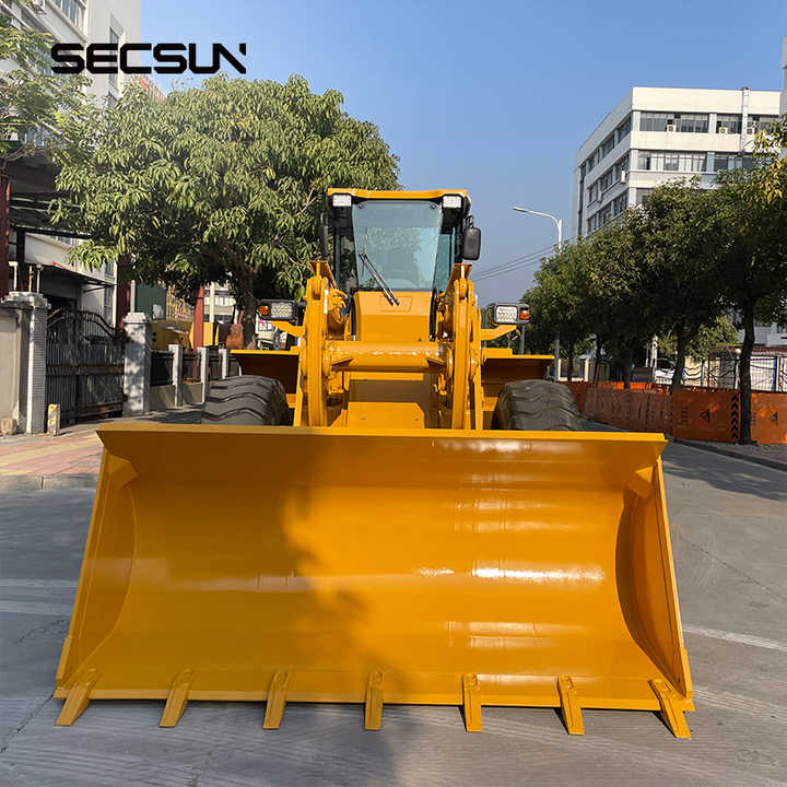 SECSUN 1 Ton 2 Ton 3 Ton 5 Ton Chinese Front End Loader Small Wheeled Loaders Diesel Wheel ...