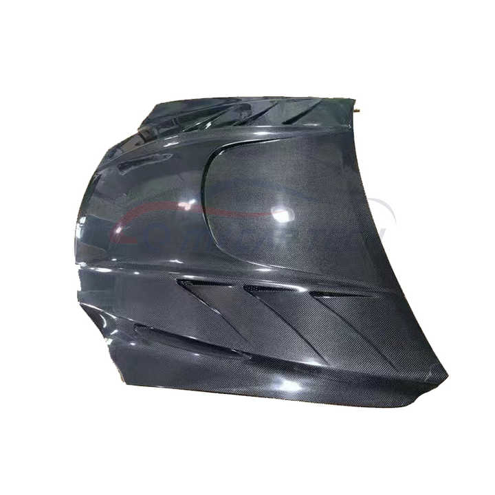 CARBON FIBER Hood Engine Cover with Airvent for 2016 LEXUS IS 200t 250 ...