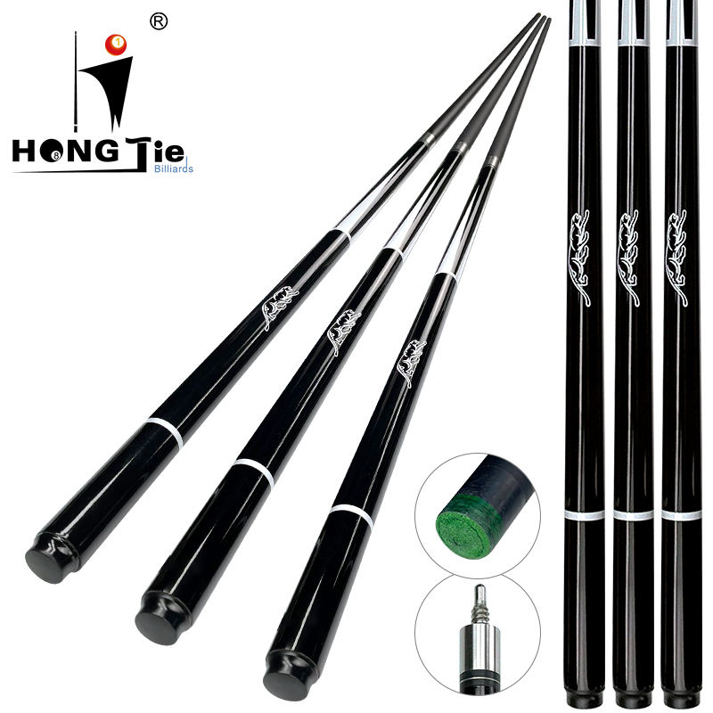 Hongjie Billiards Decals Fiberglass Cue Billiard Pool Cue 1/2 Pool Cue ...