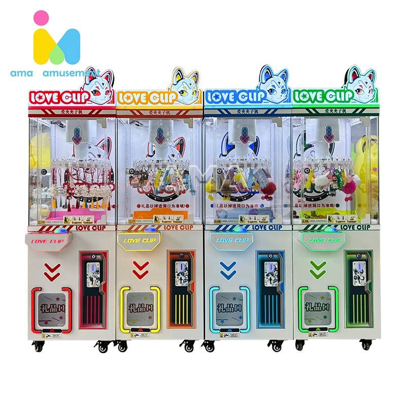 Automatic Clip Machine Arcade Prize Clamp Clip Vending Game Machine Win ...