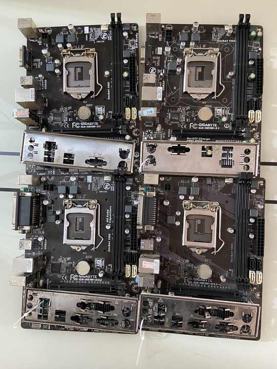 사용 된 H81 B85 컴퓨터 마더 보드 LGA 1150 소켓 lga1150 ddr3 코어 i81M 용 인텔 칩셋 데스크탑 마더 ...