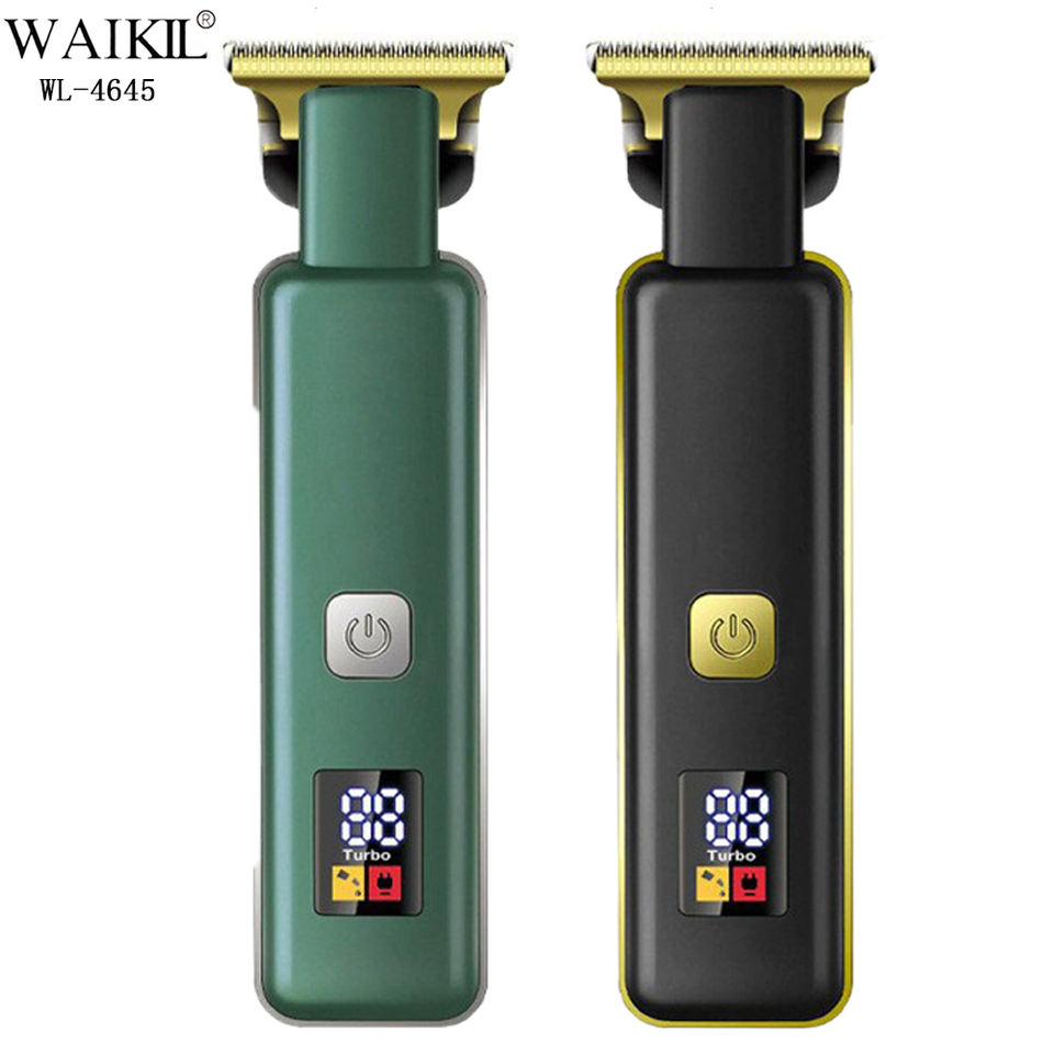 New Model 1600mAh Lithium Battery Hair Clipper LED Display Salon Hair Cutting Machine USB ...