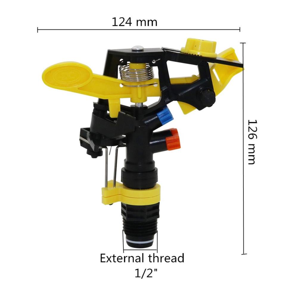 360 Degree Rotating Jet Sprinklers for Efficient Irrigation