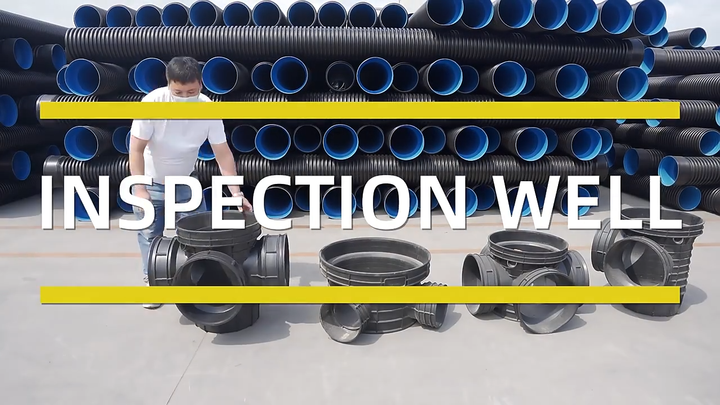 18 Inch HDPE Plastic Driveway Culvert Pipe - Double Wall Corrugated SN8 ...