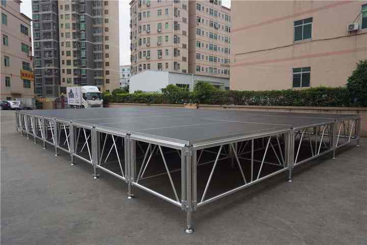 Outdoor Aluminum Stage - Durable and Adjustable for Events