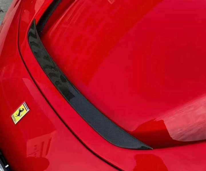 Engine Cover Body Kit for Ferrari SF90 New Dry Carbon Fiber Front Hood ...