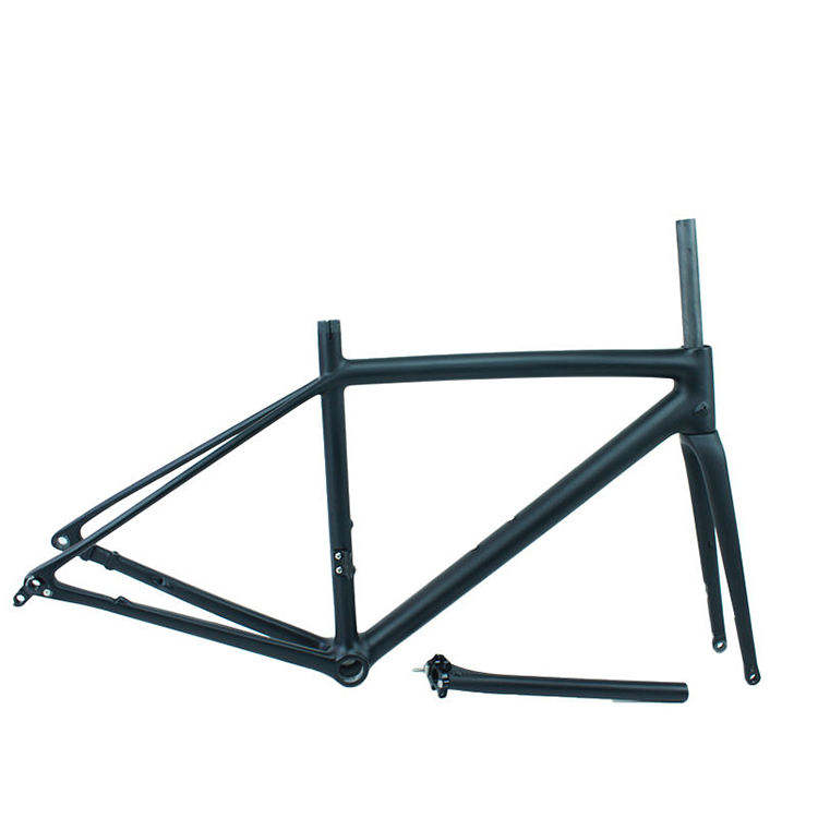 Carbon Fiber Road Bike Frame 700C Black UD Bicycle Carbon Frame Ultra ...