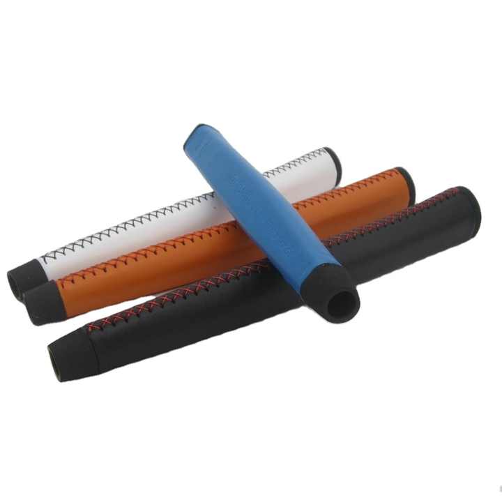 Customized Imprinted Logo Oversize Genuine Leather Golf Putter Grips